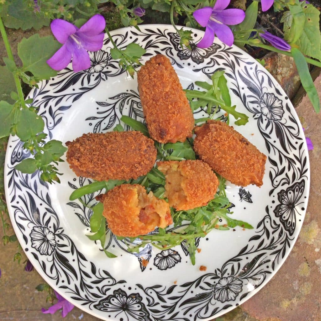 Egg Free Ham & Chorizo Croquettes - Food Allergy Aware Training Team